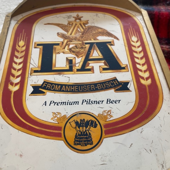 Vintage | Other | Vintage La From Anheuser Busch Light Up Sign 984 ...